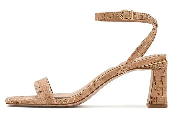 Vince Camuto Hamda Ankle Strap High Heel Sandals - Tan