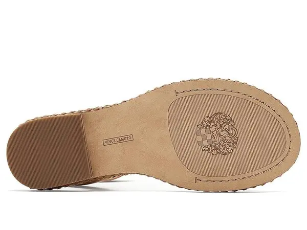 Vince Camuto Libahs Flat Ankle Strap Sandals - Brown