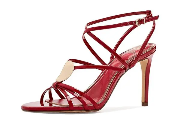 Vince Camuto Arlein Strappy Stiletto High Heel Sandals - Orange