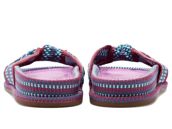 Vince Camuto Gryfynn Knotted Woven Slide Sandals - Multi