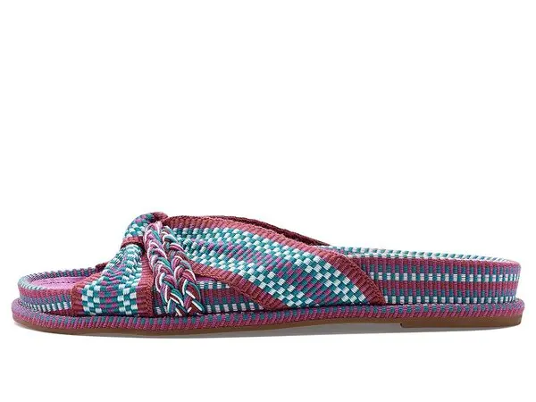 Vince Camuto Gryfynn Knotted Woven Slide Sandals - Multi