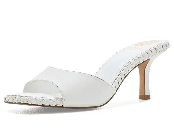 Vince Camuto Emmla Stitched Mule Sandal - Bianco