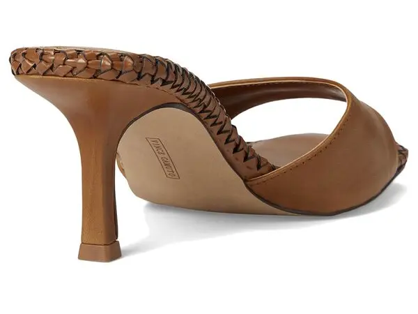 Vince Camuto Emmla Stitched Mule Sandals - Brown