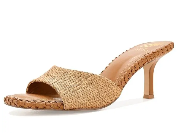 Vince Camuto Emmla Stitched Mule Sandals - Gold