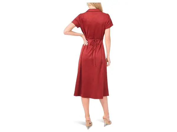 Vince Camuto Button Down Midi Dress