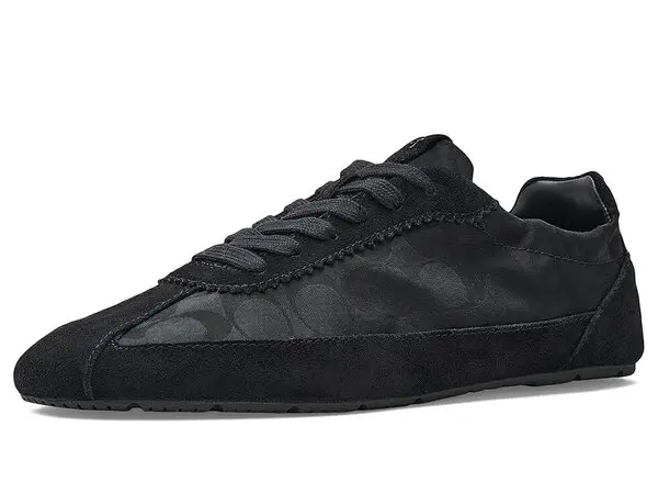 COACH Soft Sneakers With Signature Nylon - Black