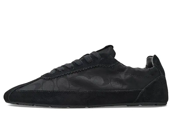 COACH Soft Sneakers With Signature Nylon - Black