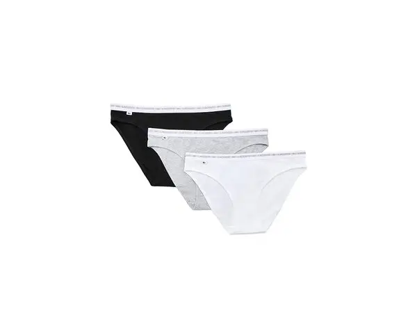 Lacoste 3-pack Stretch Cotton Briefs Underwear Noir/blanc/gris Chine - Multi