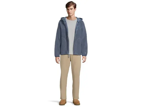 UGG Braid Full Zip Fleece Hoodie