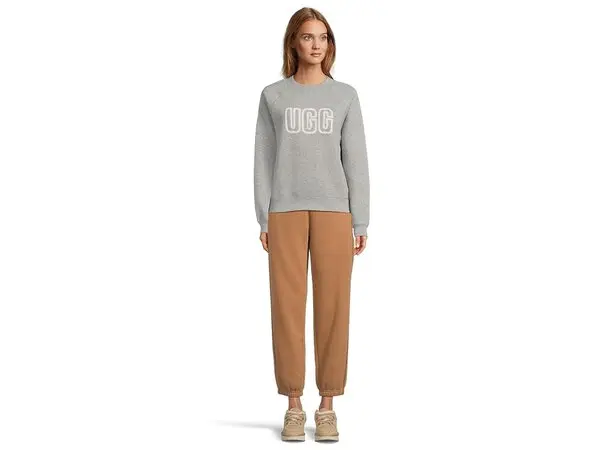 UGG Logo Crew Neck Sweatshirt - Gray