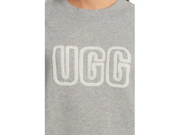 UGG Logo Crew Neck Sweatshirt - Gray
