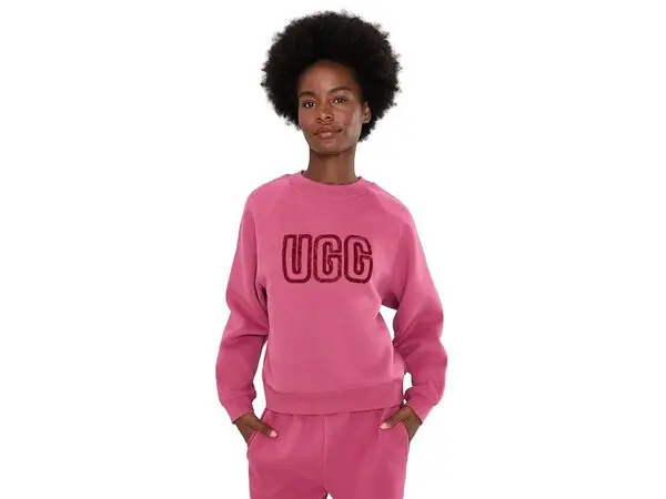 UGG Logo Crew Neck Sweatshirt - Red