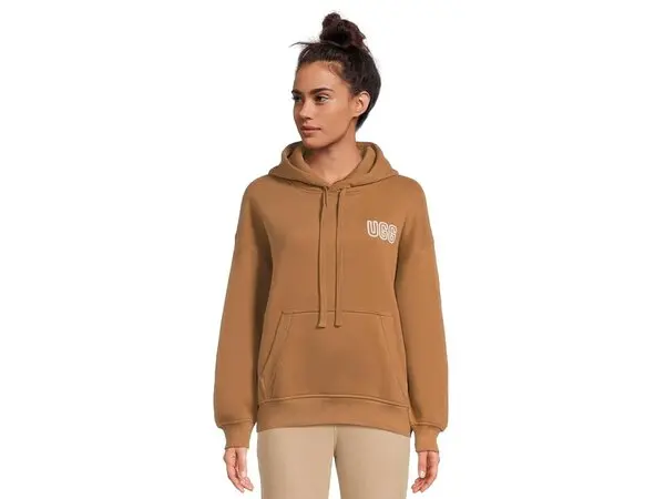 UGG Logo Hoodie Sweatshirt - Chestnut