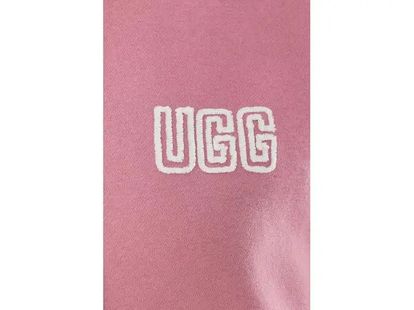 UGG Logo Hoodie Sweatshirt - White