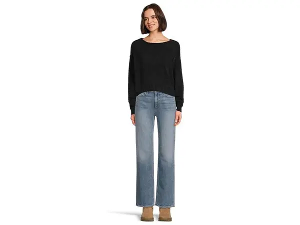 UGG Novalie Slouchy Pullover Sweatshirt - Black