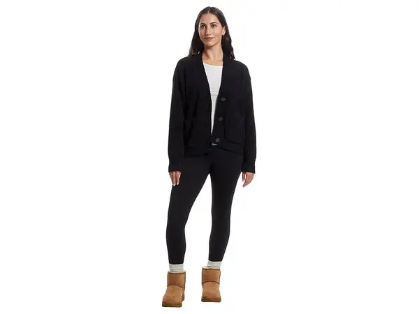 UGG Adalynne Cardigan Sweatshirt - Black