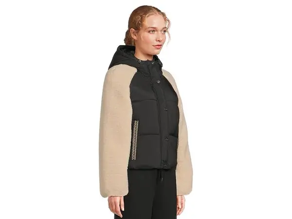 UGG Mykah Braid Puffer Jacket With Hood