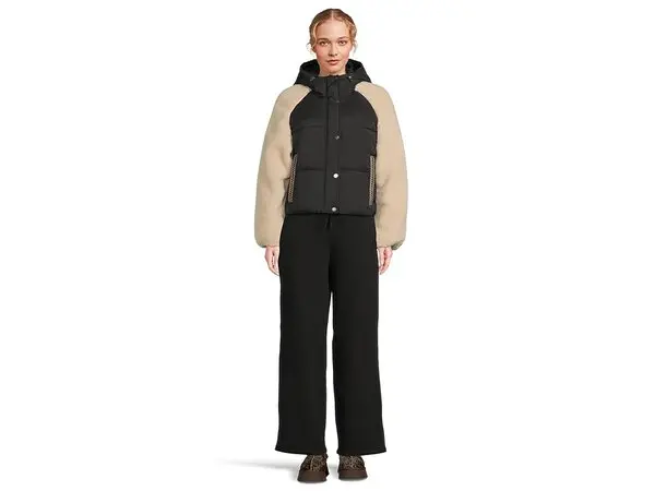 UGG Mykah Braid Puffer Jacket With Hood