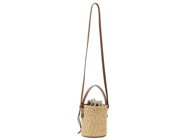 Madewell Mini Straw Basket Bag - Multi