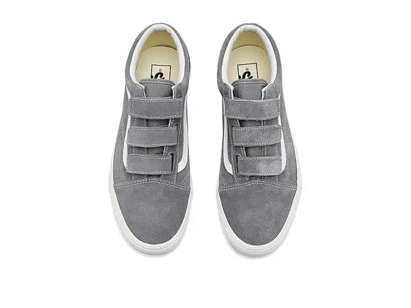 VANS Old Skool V Athletic Shoes - Gray