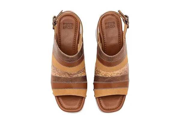 FRYE AND CO. Wylie Patchwork Dress Sandals - Multi