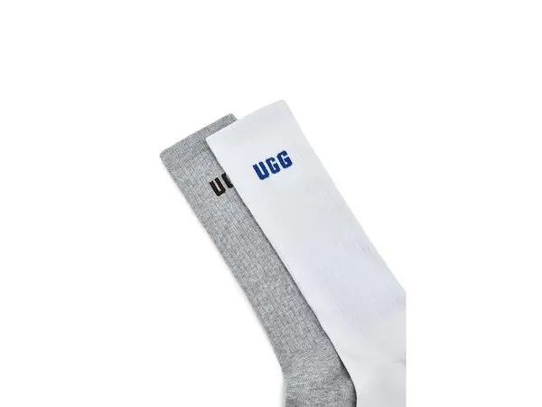 UGG Leander Logo Crew Socks 2 Pack