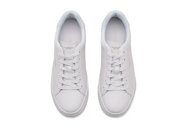 COACH High Line Leather Sneakers - White