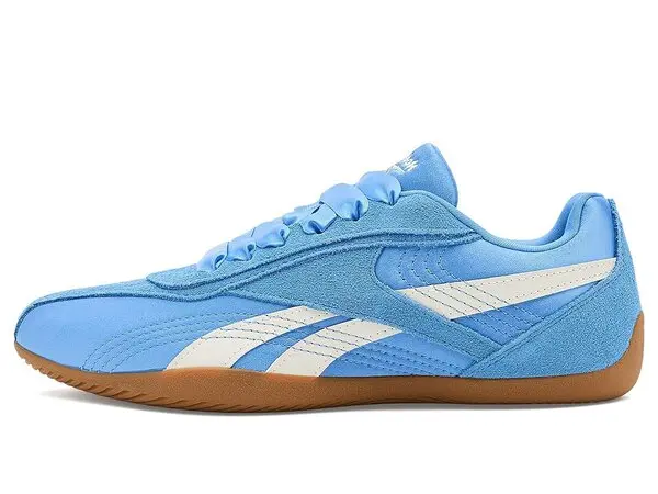 REEBOK Ultra Lo Satin And Suede Lace-up Sneakers - Blue