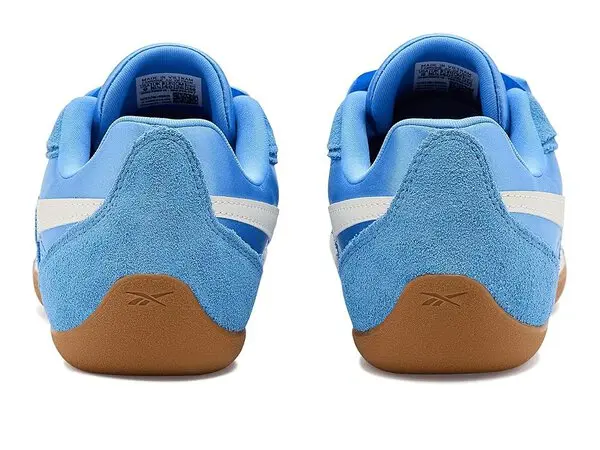 REEBOK Ultra Lo Satin And Suede Lace-up Sneakers - Blue
