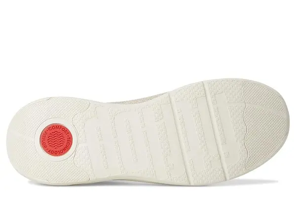 Fitflop Super-q Knit Ballet Flats Slip-on Dress Shoes - Bone