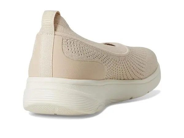 Fitflop Super-q Knit Ballet Flats Slip-on Dress Shoes - Bone