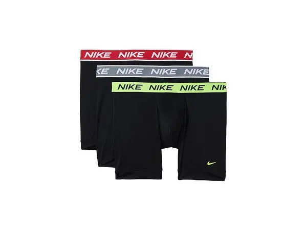 Nike All Day Micro Boxer Brief 3-pack Underwear Chili Red/dark Teal - Multi
