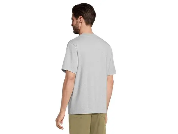 Lacoste Cotton T-shirt T Shirt Silver Chine