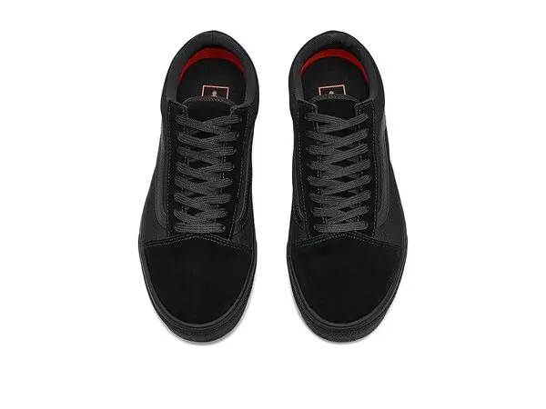 VANS Old Skool Made For The Makers Slip Resistant Suede/canvas Low Top Sneakers - Black