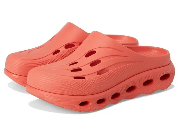 Hunter Geena Slip-on Sandals With Perforated Upper