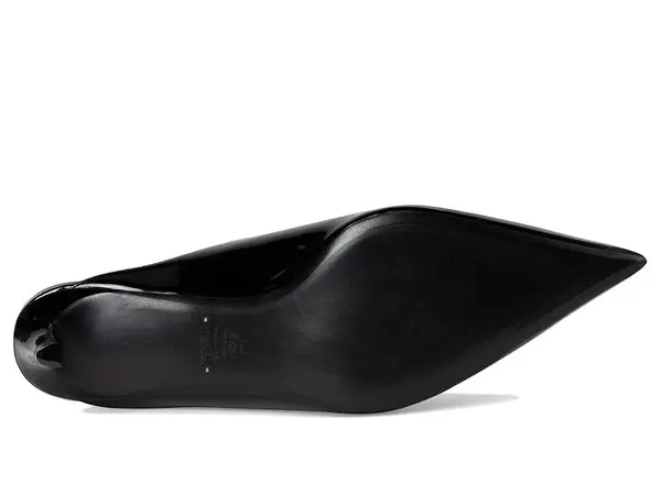 Schutz Loren Mid Patent Leather Stiletto Pumps