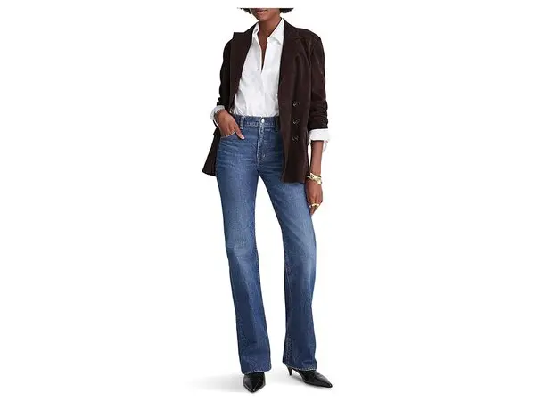 Madewell Relaxed Bootcut Jeans Pleasantville Wash