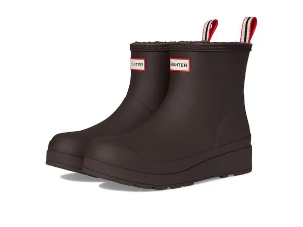 Hunter Play Short Insulated Rain Boots - Brown