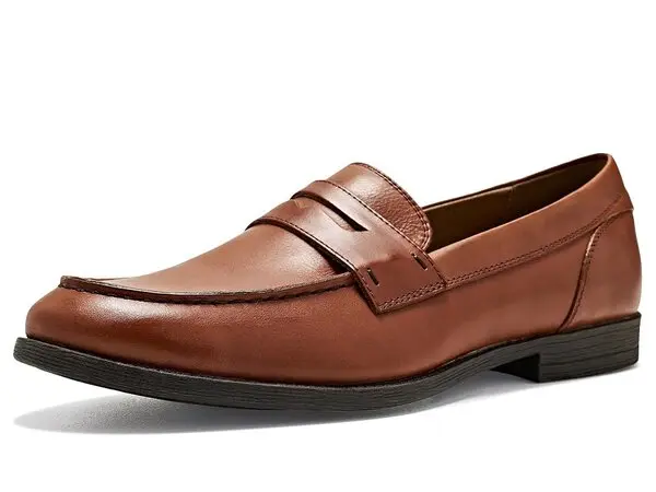 FRYE AND CO. Everett Penny Loafers - Saddle