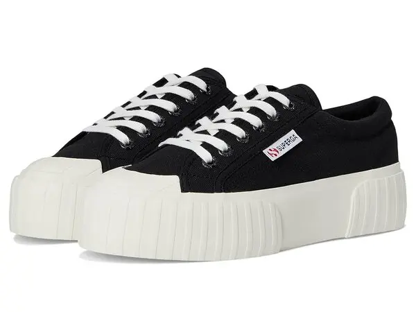 Superga 2631 Stripe Platform Lace-up Sneakers