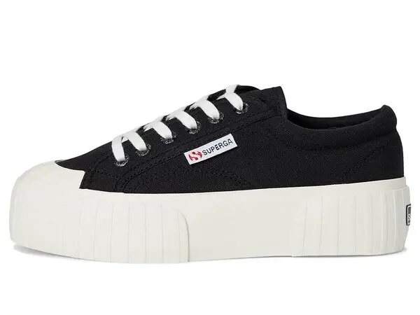 Superga 2631 Stripe Platform Lace-up Sneakers