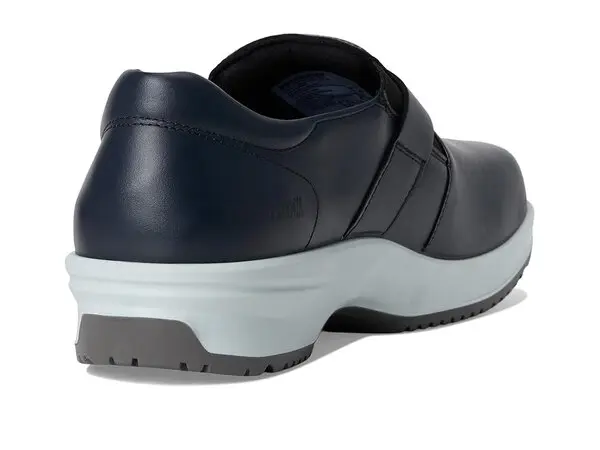 BIRKENSTOCK Caris Pro Leather Slip-on Shoes - Navy