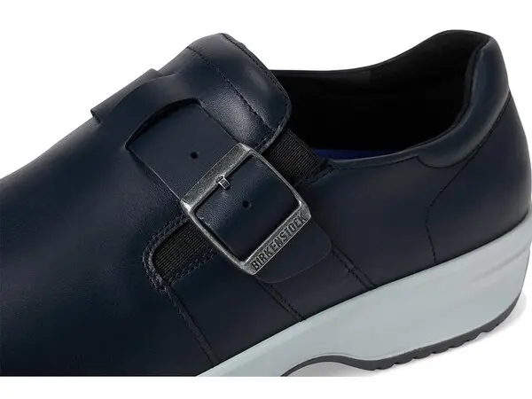 BIRKENSTOCK Caris Pro Leather Slip-on Shoes - Navy