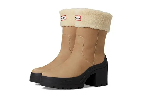 Hunter Marisol Ankle Boots - Tan