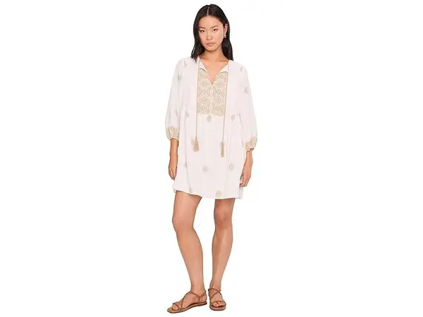 Vince Camuto Embroidered Mini Dress
