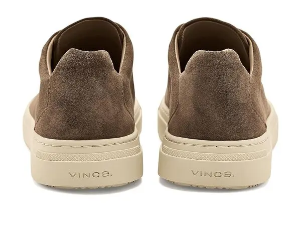 Vince Lakewood Slip-on Leather Sneakers - Brown