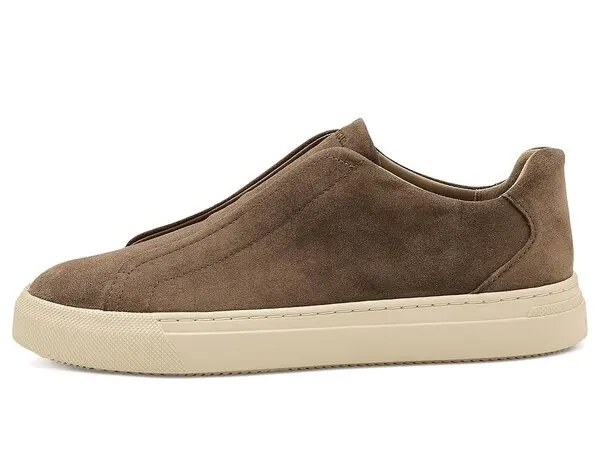 Vince Lakewood Slip-on Leather Sneakers - Brown