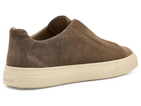 Vince Lakewood Slip-on Leather Sneakers - Brown