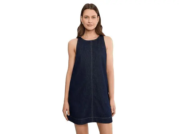 Madewell Denim Mini Shift Dress - Blue