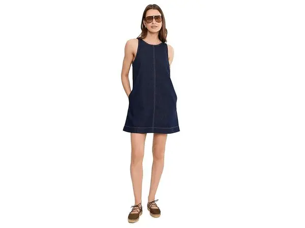 Madewell Denim Mini Shift Dress